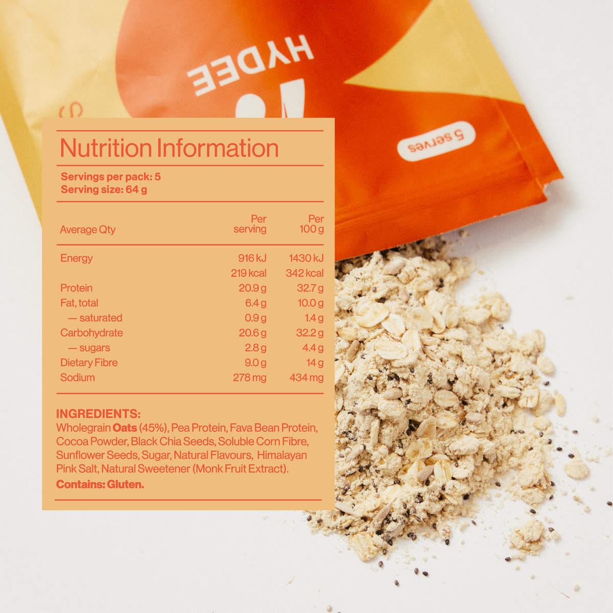 Protein Oats — Salted Maple | HYDEE